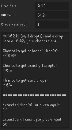 The drop rate on the wiki doesn't reflect the input drop rate · Issue ...