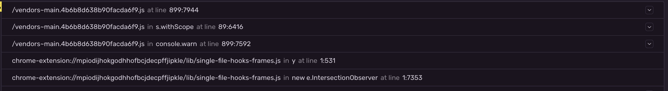 CaptureConsole Integration breaks denyUrls and project level InboundFilters · Issue #5560 ...