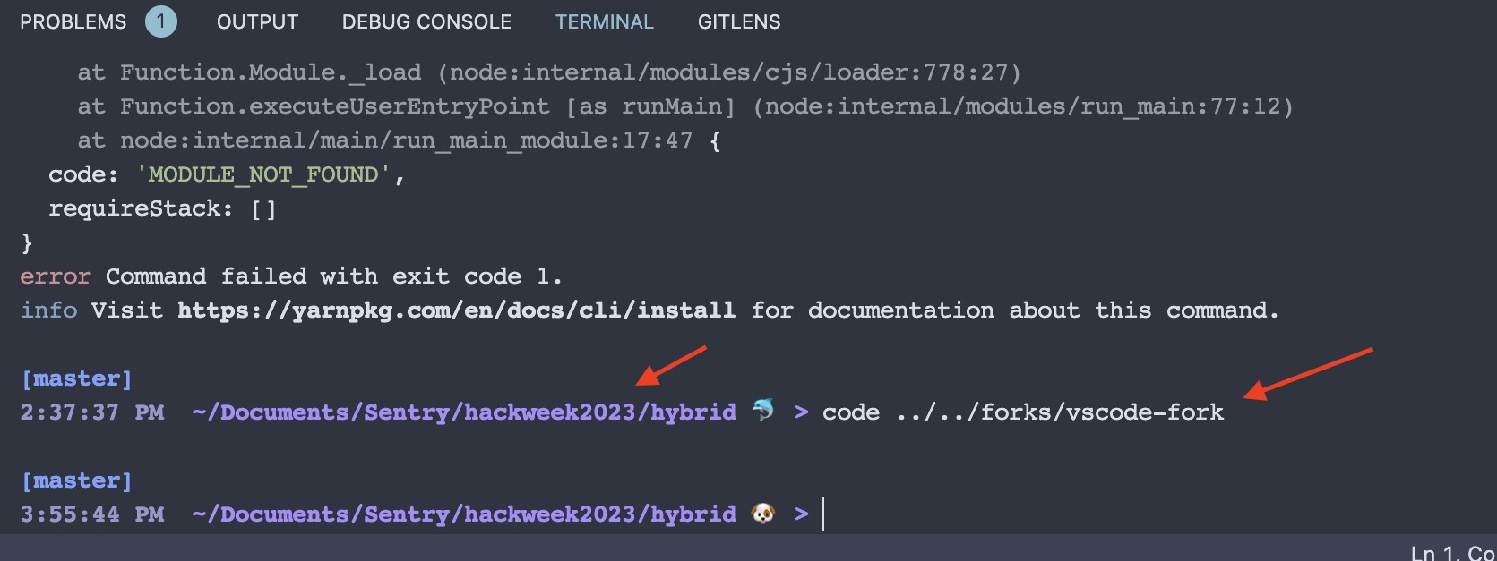 Terminal (still) launching with incorrect working directory · Issue #190927 · microsoft/vscode ...