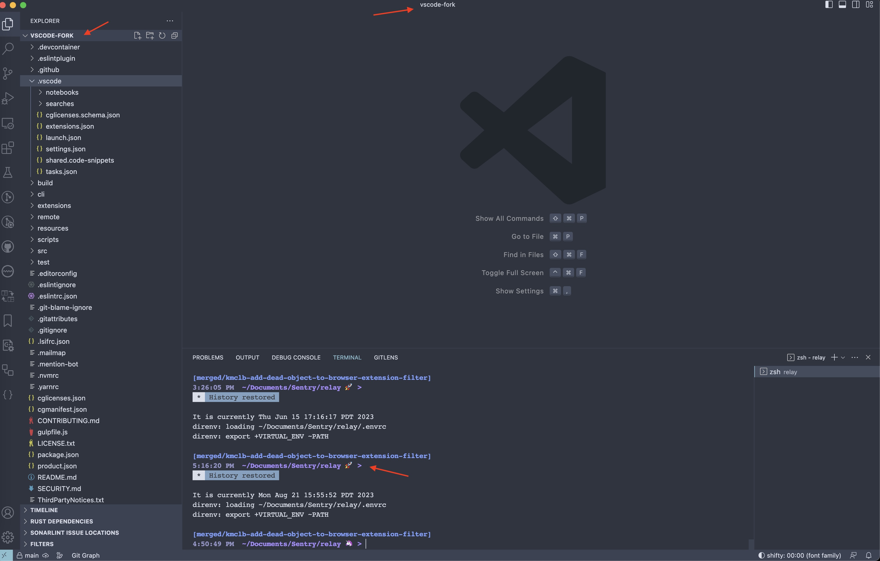 Terminal (still) launching with incorrect working directory · Issue #190927 · microsoft/vscode ...