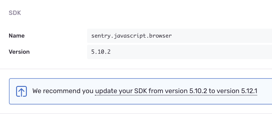 Request: Add @sentry/react-native to release registry to enable update nagging · Issue #765 ...
