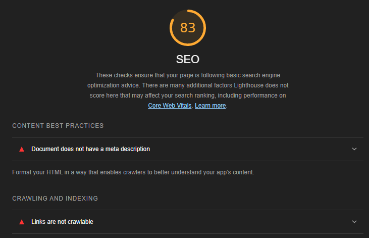 SEO não está otimizado · Issue #3 · Space-Wizard-Studios/sw-site · GitHub