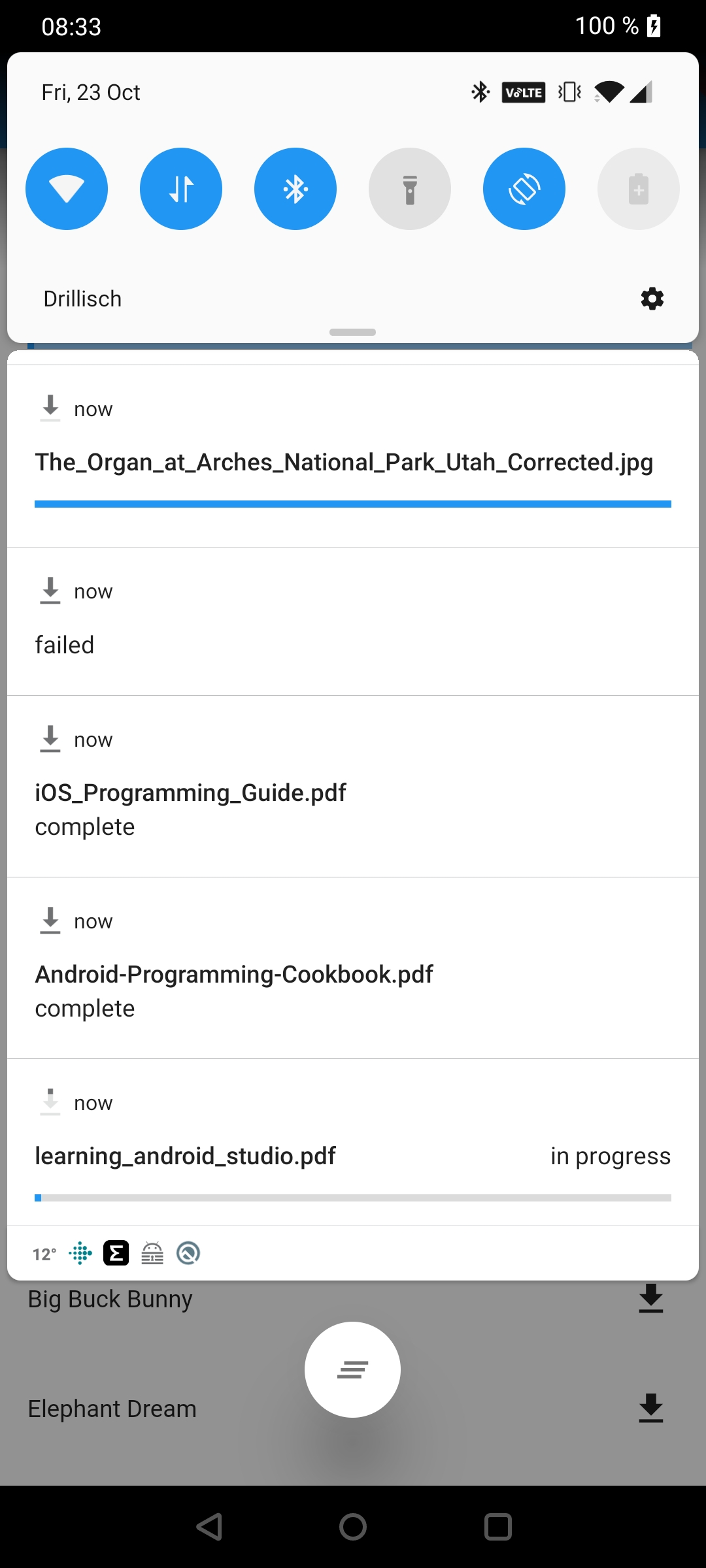 Downloading stuck in progress · Issue #340 · fluttercommunity/flutter_downloader · GitHub