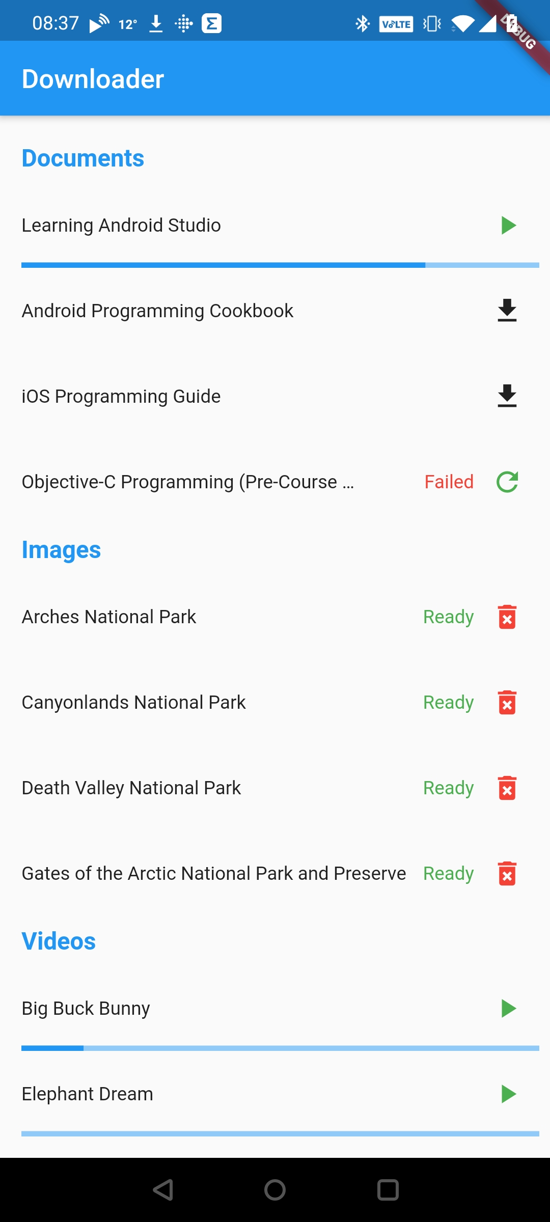 Downloading stuck in progress · Issue #340 · fluttercommunity/flutter_downloader · GitHub