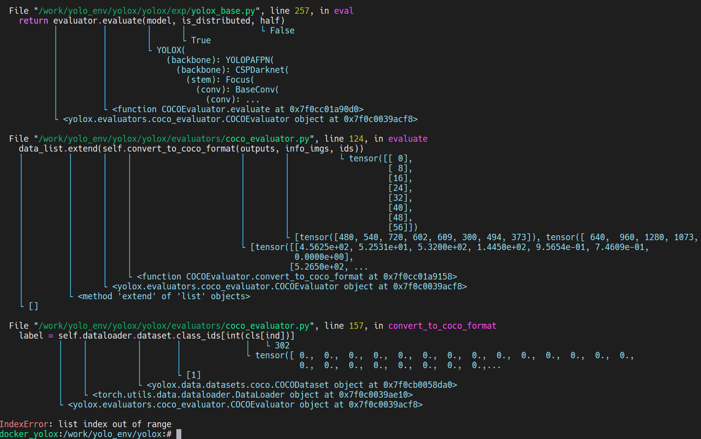 train custom dataset stop after 10 epoch during eval · Issue #632 · Megvii-BaseDetection/YOLOX ...