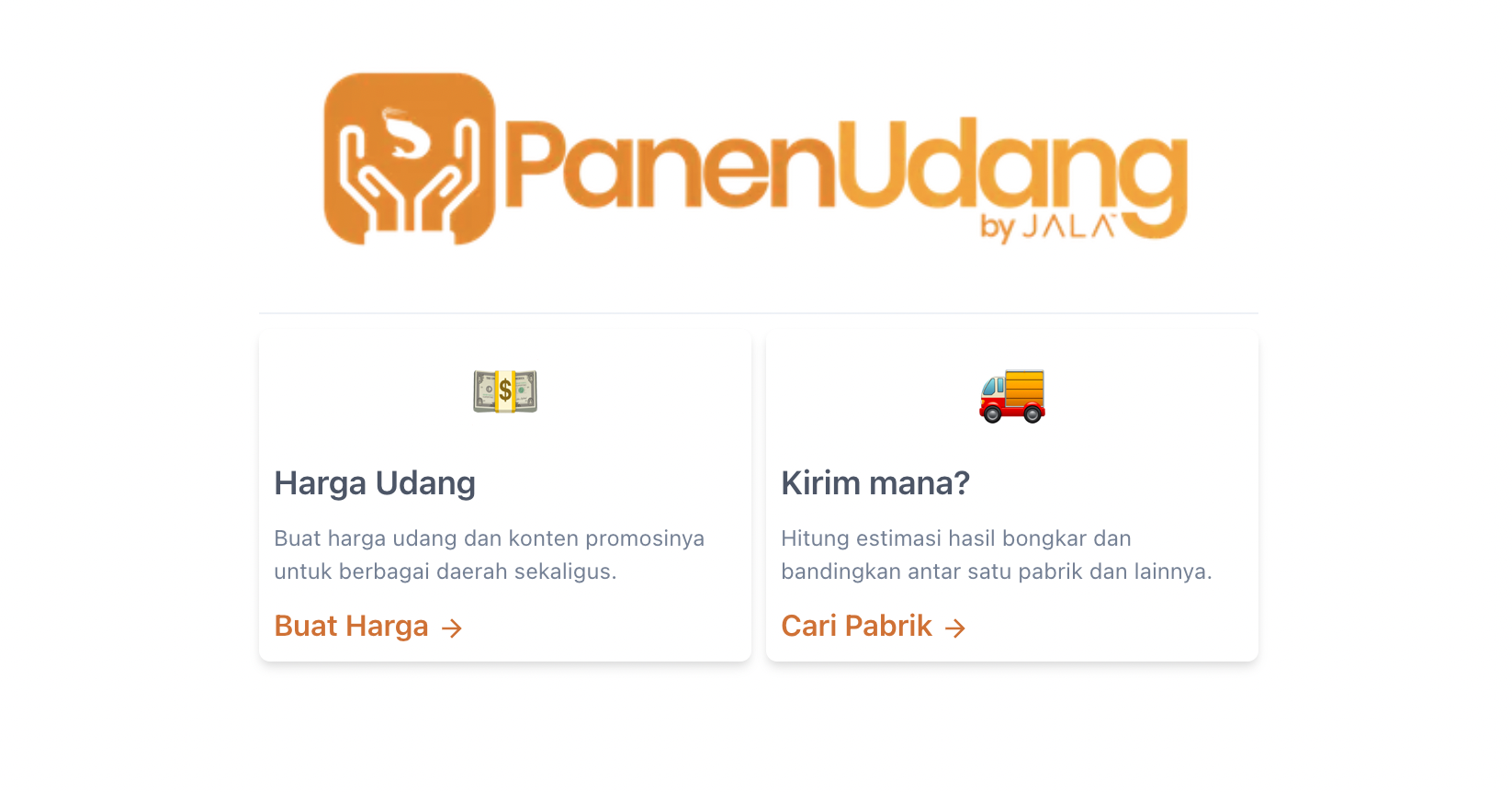 GitHub - frdteknikelektro/panenudang: A tool for shrimp traders/suppliers create a shrimp prices ...