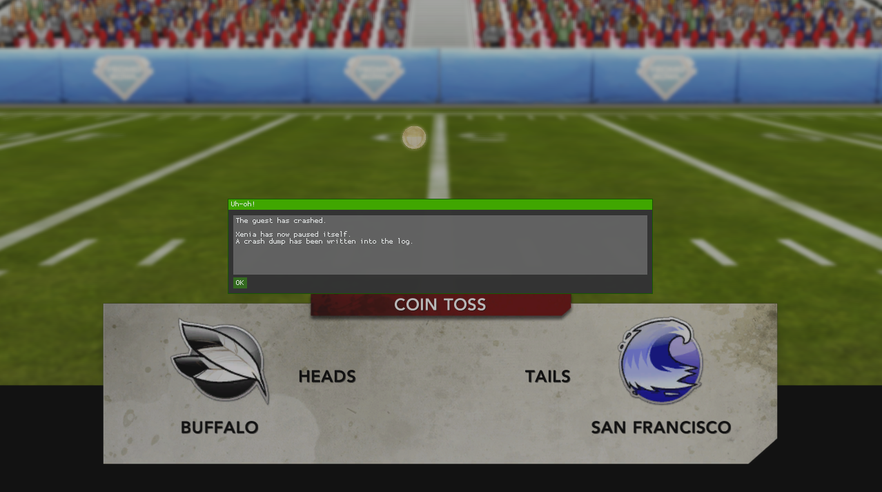 58410a60 Tecmo Bowl Throwback · Issue 2087 · Xenia Project Game