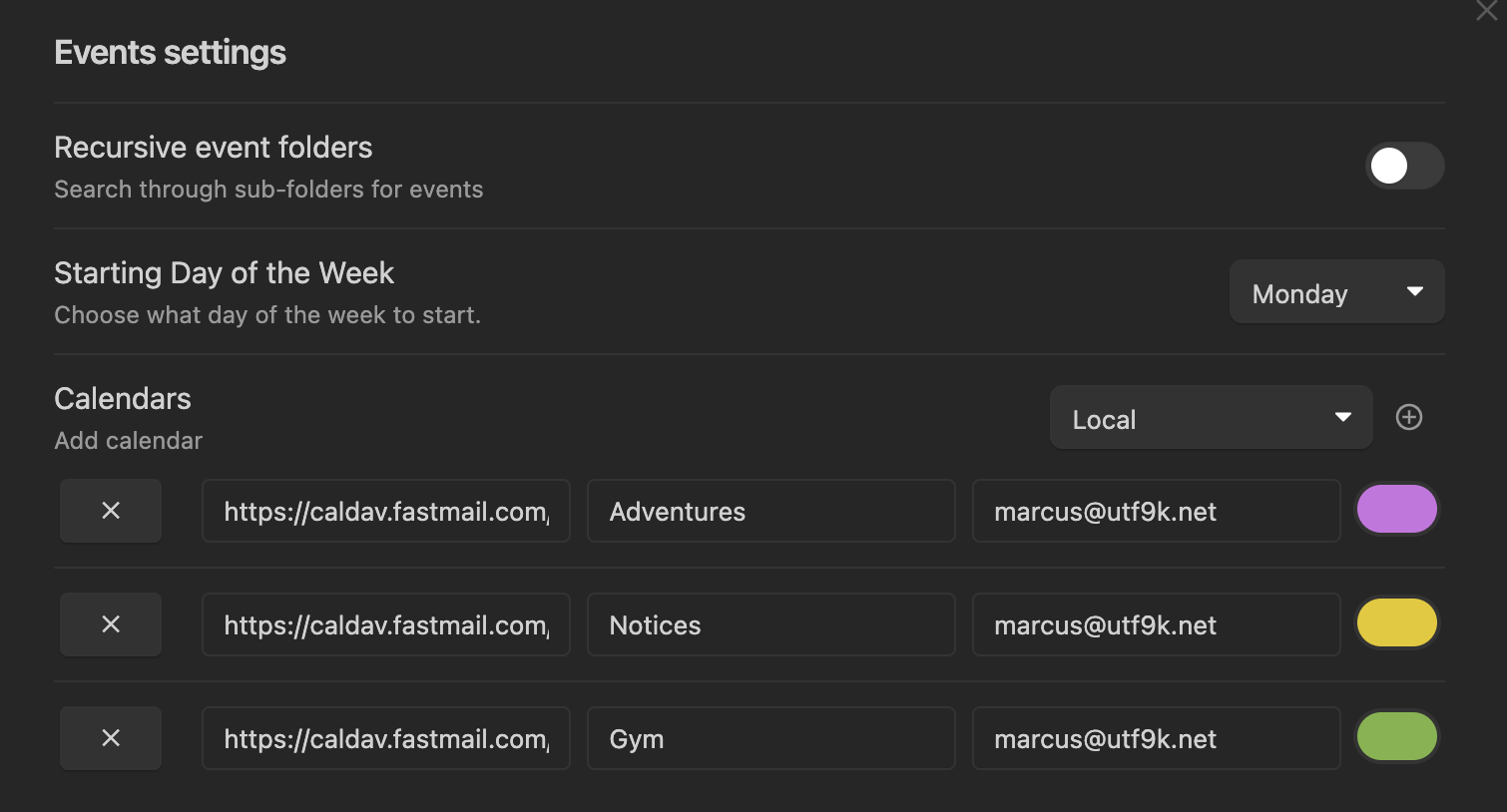 Support Fastmail calendars with CalDAV sync · Issue #87 · obsidian ...