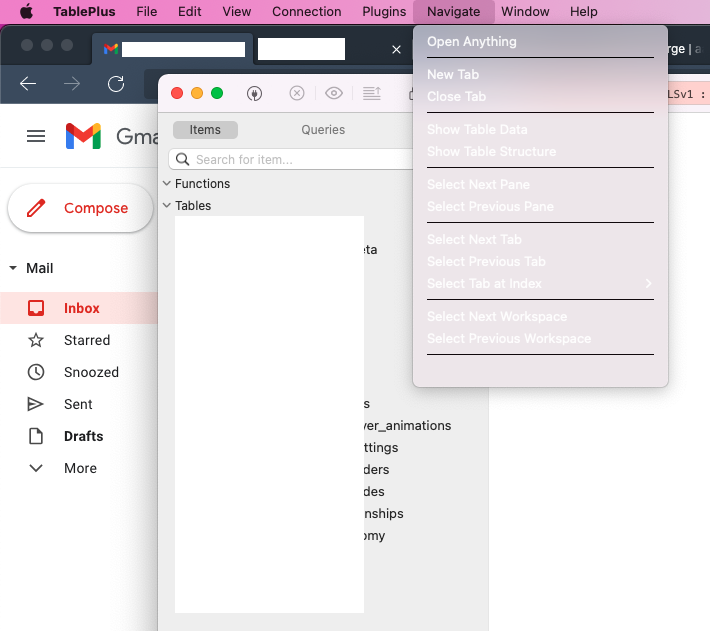White background on menu bar in MacOS Monterey · Issue #2556 · TablePlus/TablePlus · GitHub