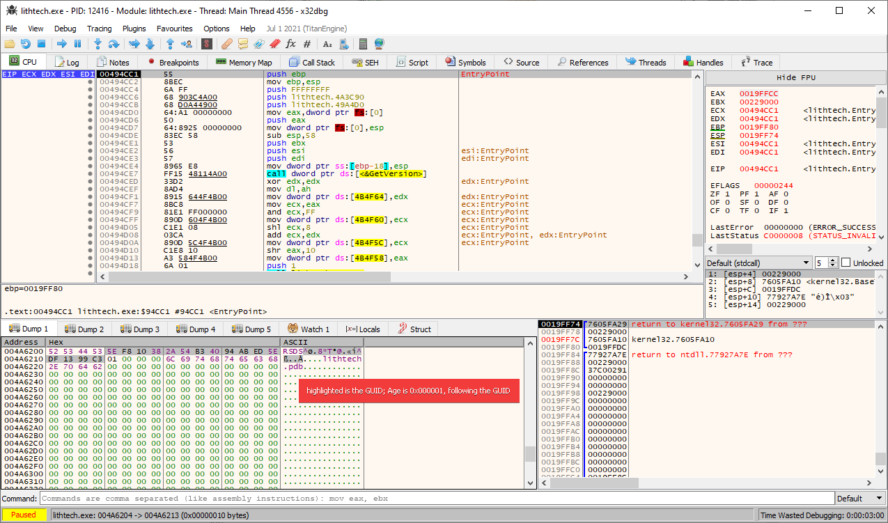 x32dbg not loading pdb file · Issue #2704 · x64dbg/x64dbg · GitHub