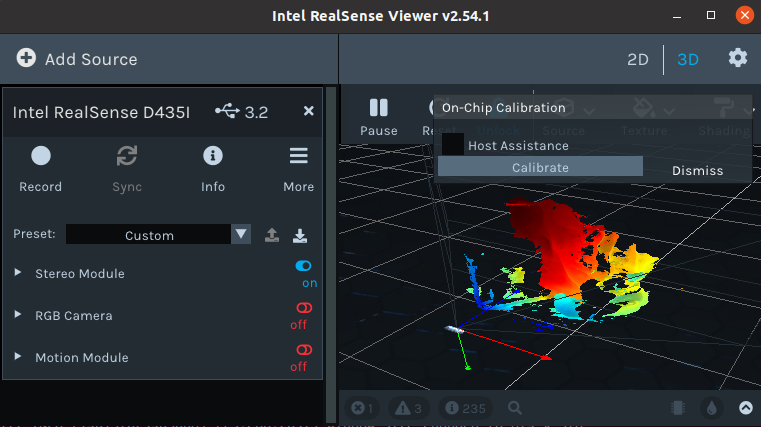 On-Chip calibration fails with "hwmon command 0x80( 8 2 0 8 ) failed (response -7= HW not ready ...