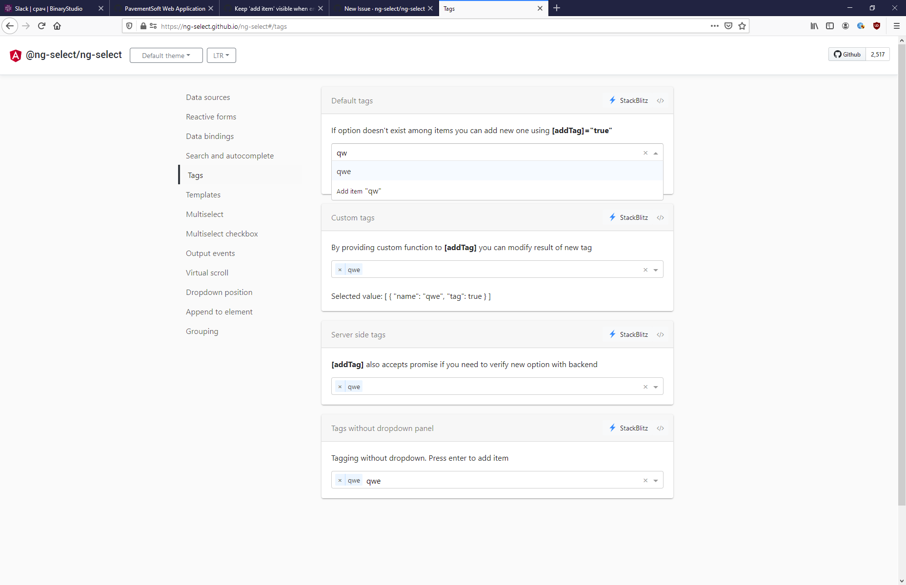 [addtag] Fails To Allow Duplicates · Issue 1845 · Ng Select Ng Select · Github