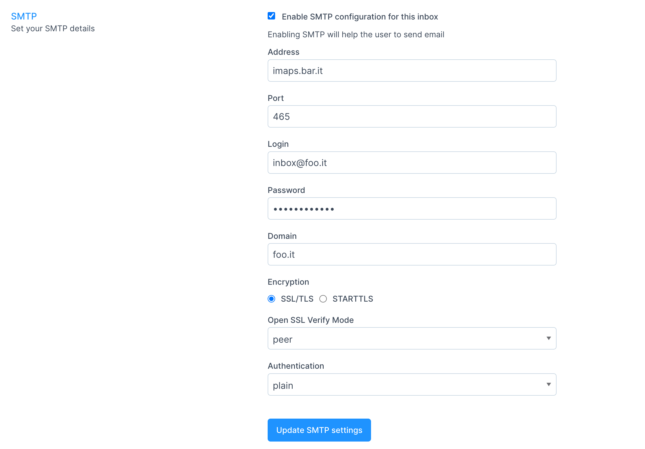 Can't set up SMTP connection, can't get info about the error · Issue ...
