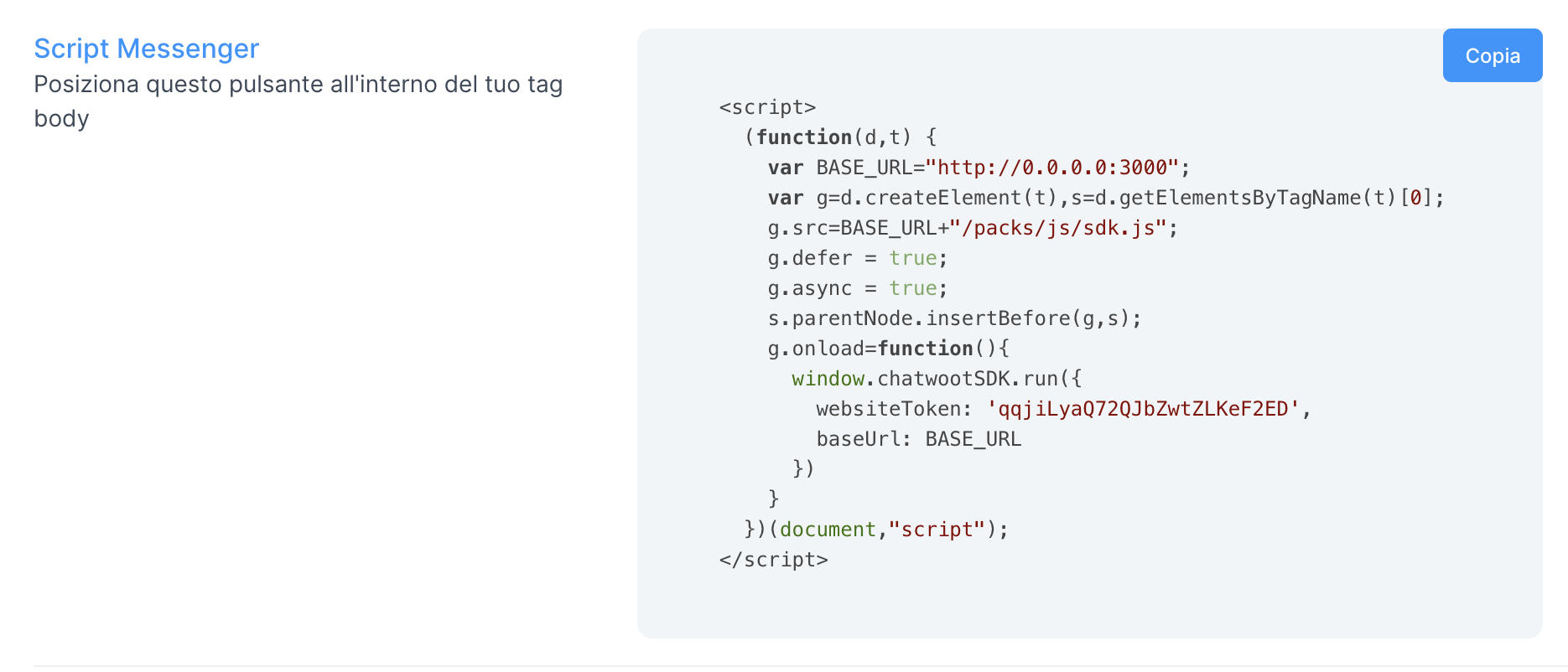 Copy Buttons Not Working · Issue 6184 · Chatwootchatwoot · Github