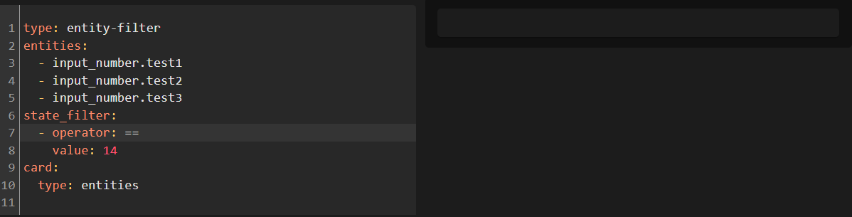 entity-filter operators don't work as intended with state as a value ...