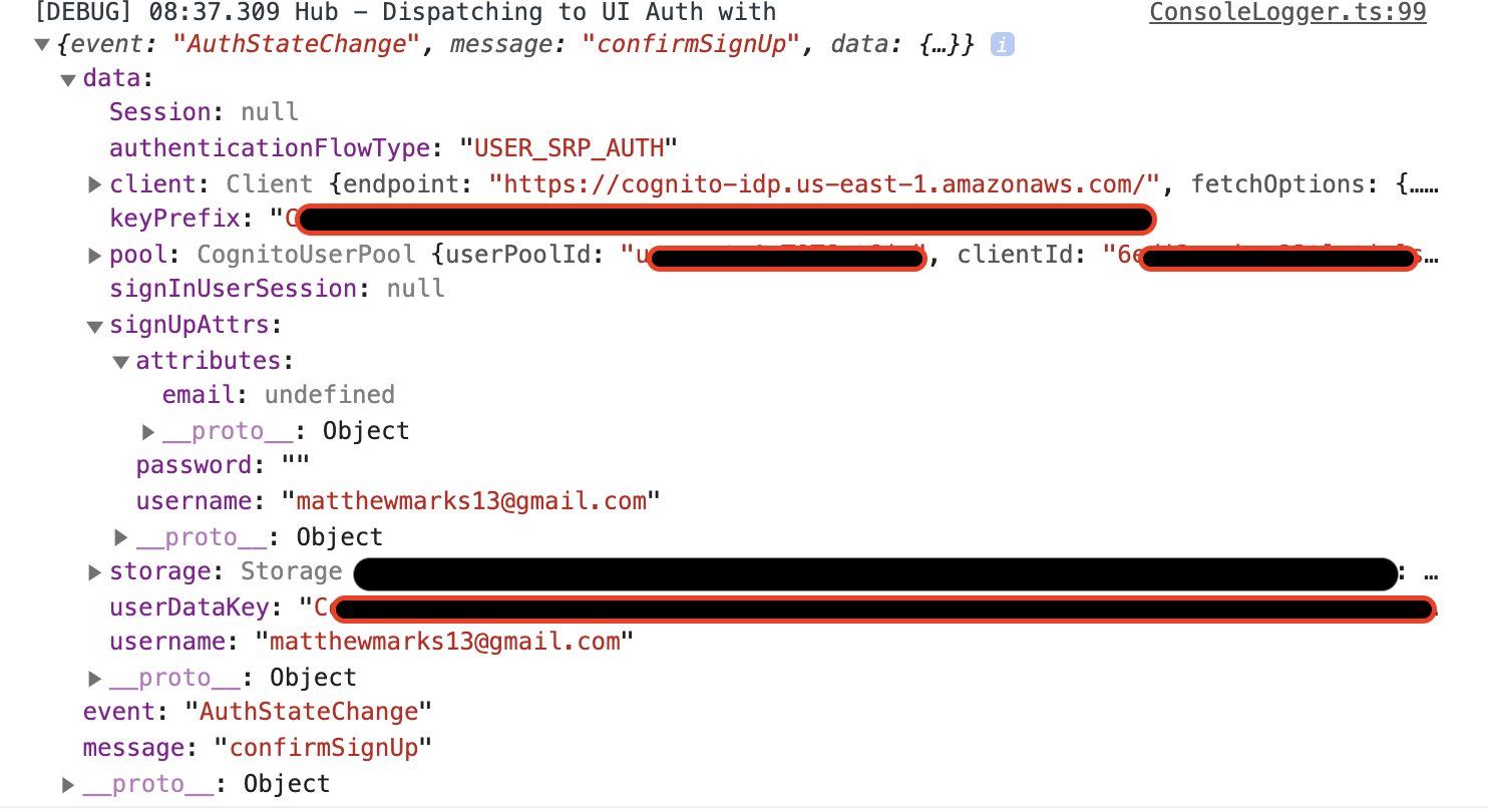 Custom Auth Lambda Trigger Is Not Configured For The User Pool On Sign Up Confirmation