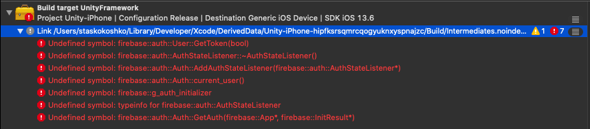 XCode build on VM macOS Firestore error · Issue #773 · firebase/quickstart-unity · GitHub