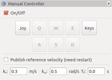 GitHub - tysik/robor_controllers: Various motion controllers for Robor project