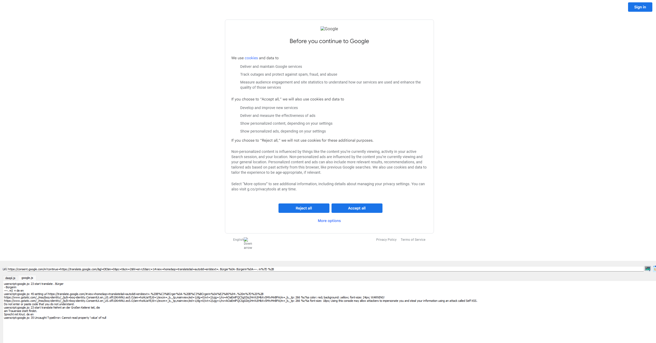 Translation Doesnt Show Up But The Cpatured Text Does · Issue 174 · Onemoregres
