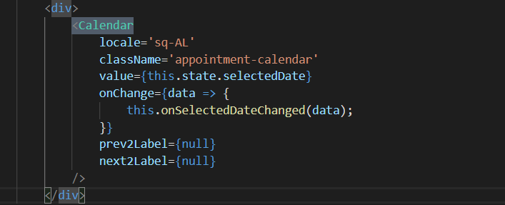 Albanian locale · Issue #403 · wojtekmaj/react-calendar · GitHub