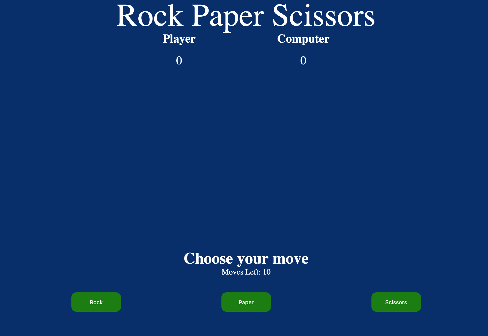 GitHub - YTasheva/Rock-Paper-Scissors: Construct a rock-paper-scissors game utilizing for loops ...