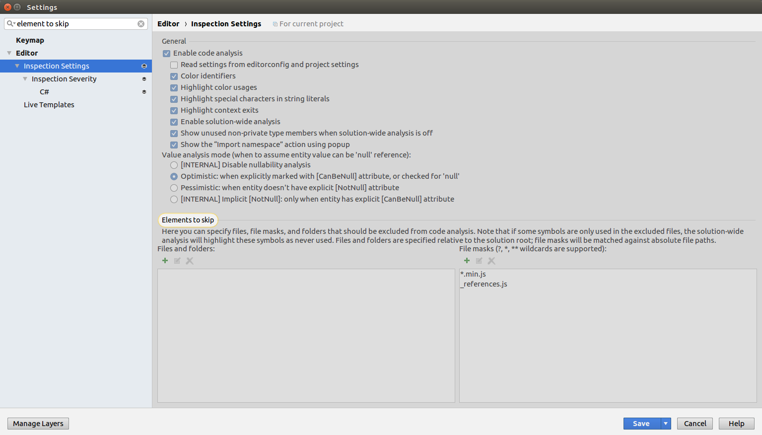 Skip not mine Assets from Analysis · Issue #567 · JetBrains/resharper-unity · GitHub