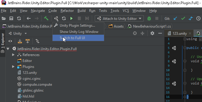 Add an option to return Nuget toolwindow back for Unity-generated solution · Issue #571 ...