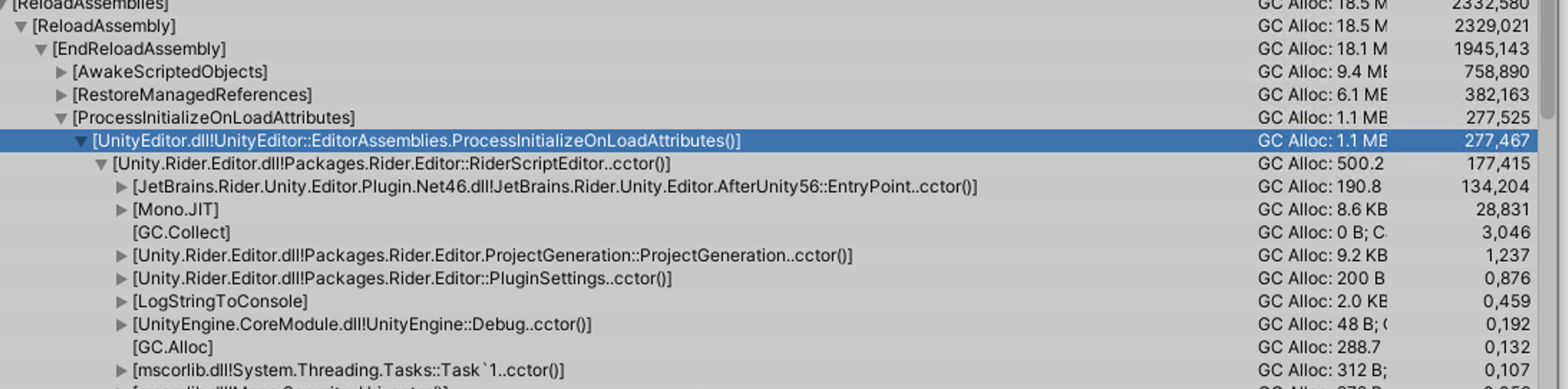 Rider assembly slows down assembly reload · Issue #1696 · JetBrains/resharper-unity · GitHub