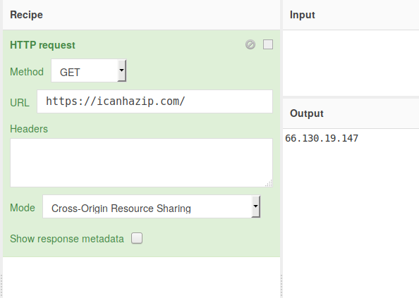 Bug report: HTTP request operation issue · Issue #149 · gchq/CyberChef · GitHub
