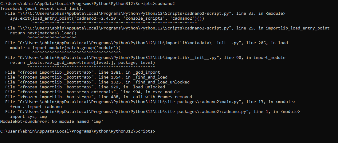 cadnano2 not opening after installation · Issue #52 · douglaslab ...