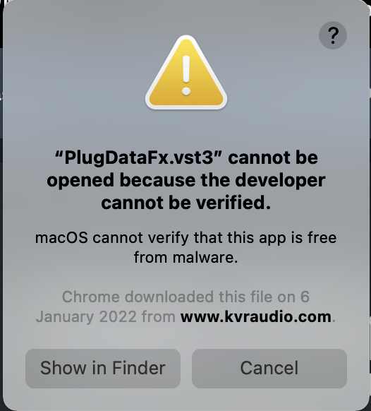 PlugData Vst3 not working in Cubase 12 on Mac M1! · Issue #64 · plugdata-team/plugdata · GitHub