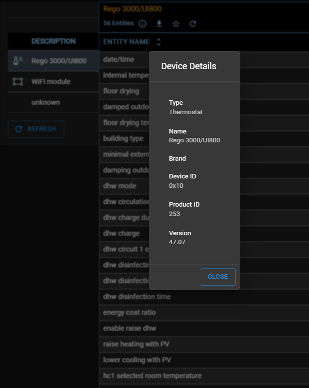 Buderus heatpump Logatherm WLW176i-12 T180 not recognized (unknown ...