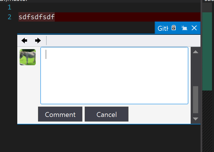 Issues for Inline Comments PR · Issue #1020 · github/VisualStudio · GitHub