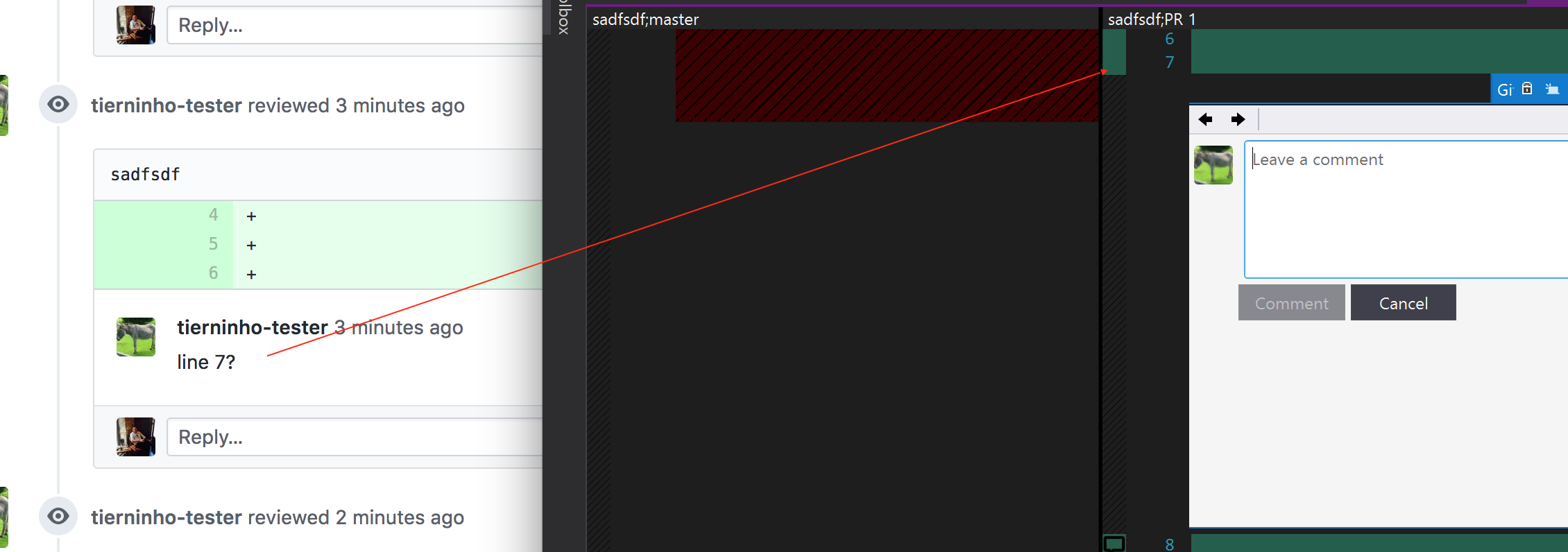 Issues for Inline Comments PR · Issue #1020 · github/VisualStudio · GitHub