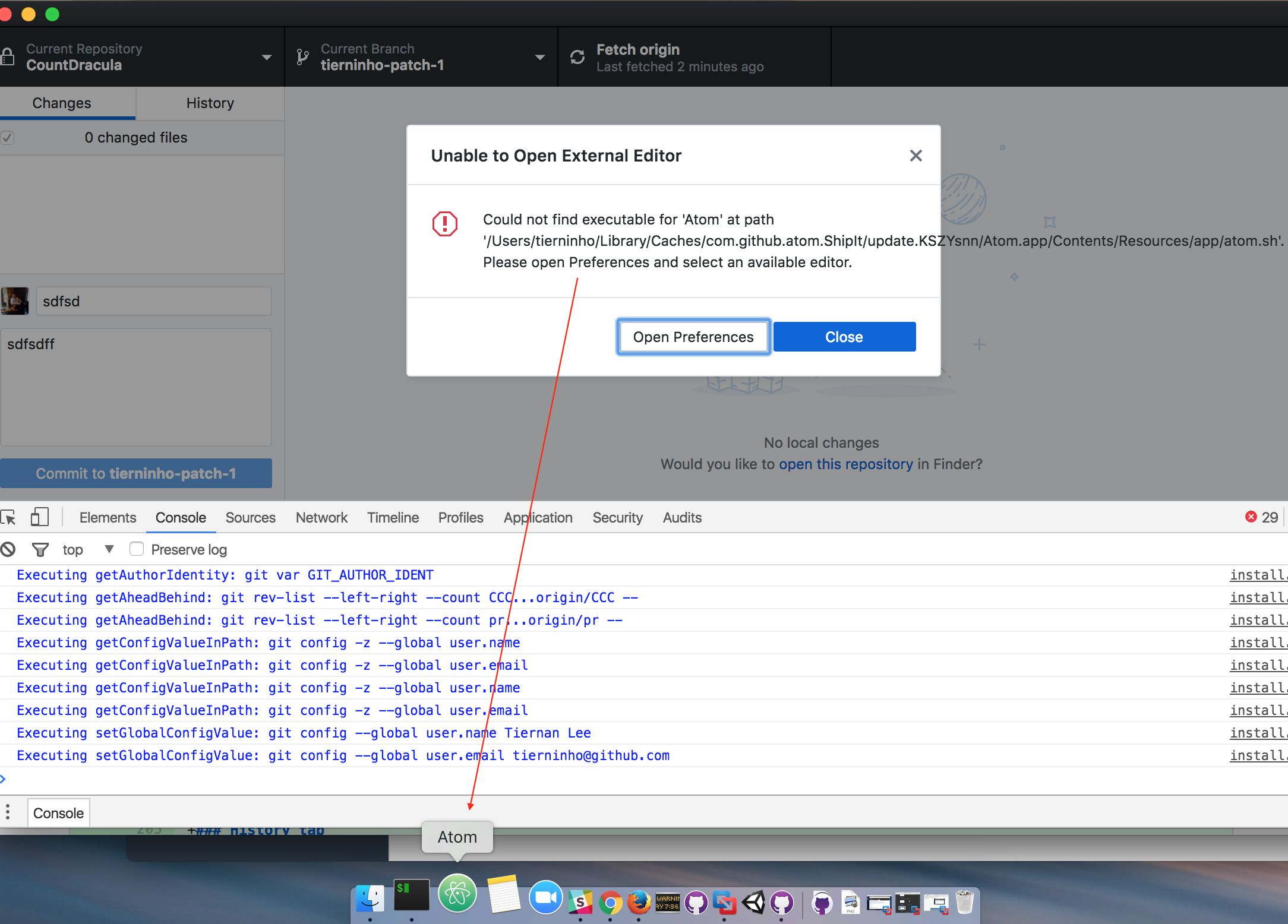 "Open in Atom" menu item despite Atom not being installed · Issue #2551 ...