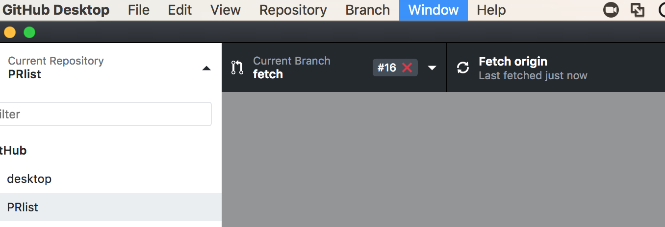 Menus are missing while scrolling · Issue #3537 · desktop/desktop · GitHub