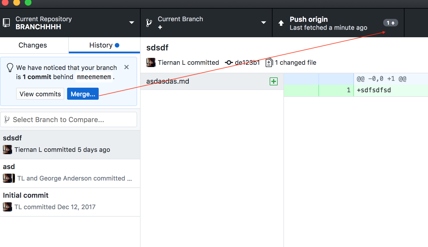 NDDB prompt appears after merge initiated · Issue #5617 · desktop/desktop · GitHub