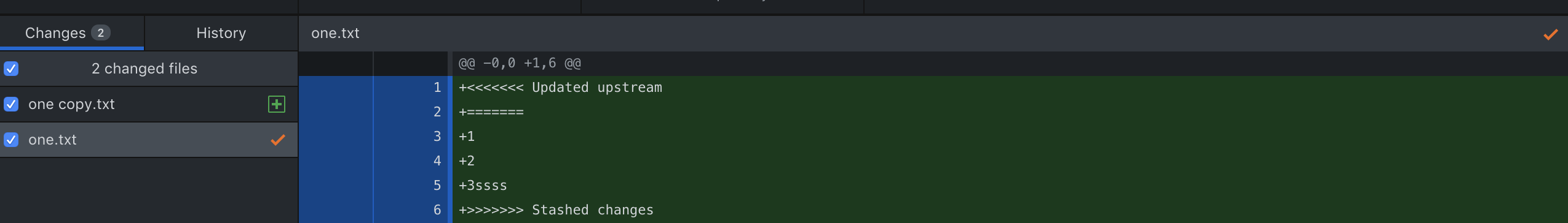 conflicted file no longer marked conflicted after commit of other files · Issue #6345 · desktop ...