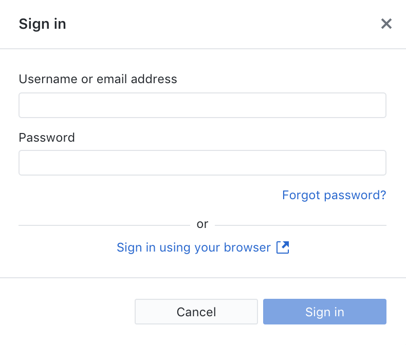 Simplify the Auth Failure modal · Issue #6649 · desktop/desktop · GitHub
