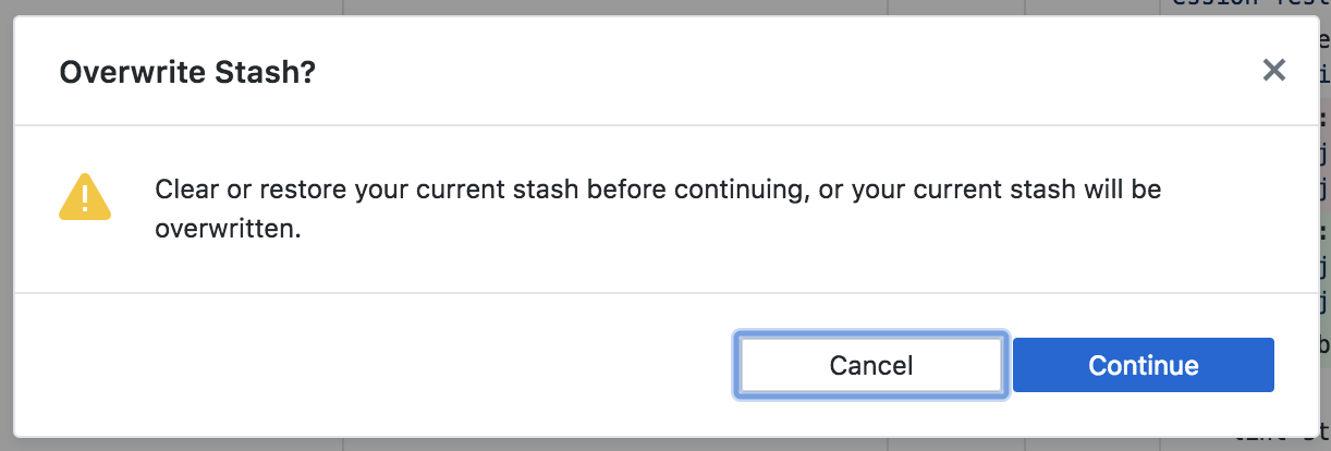 [stashing] Update stash warning language · Issue #7361 · desktop/desktop · GitHub