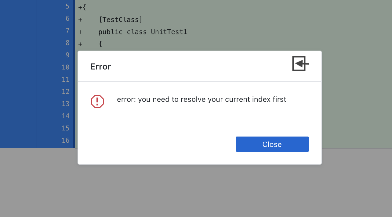 Cant Select Text In Commit Error Dialog · Issue 7606 · Desktopdesktop · Github