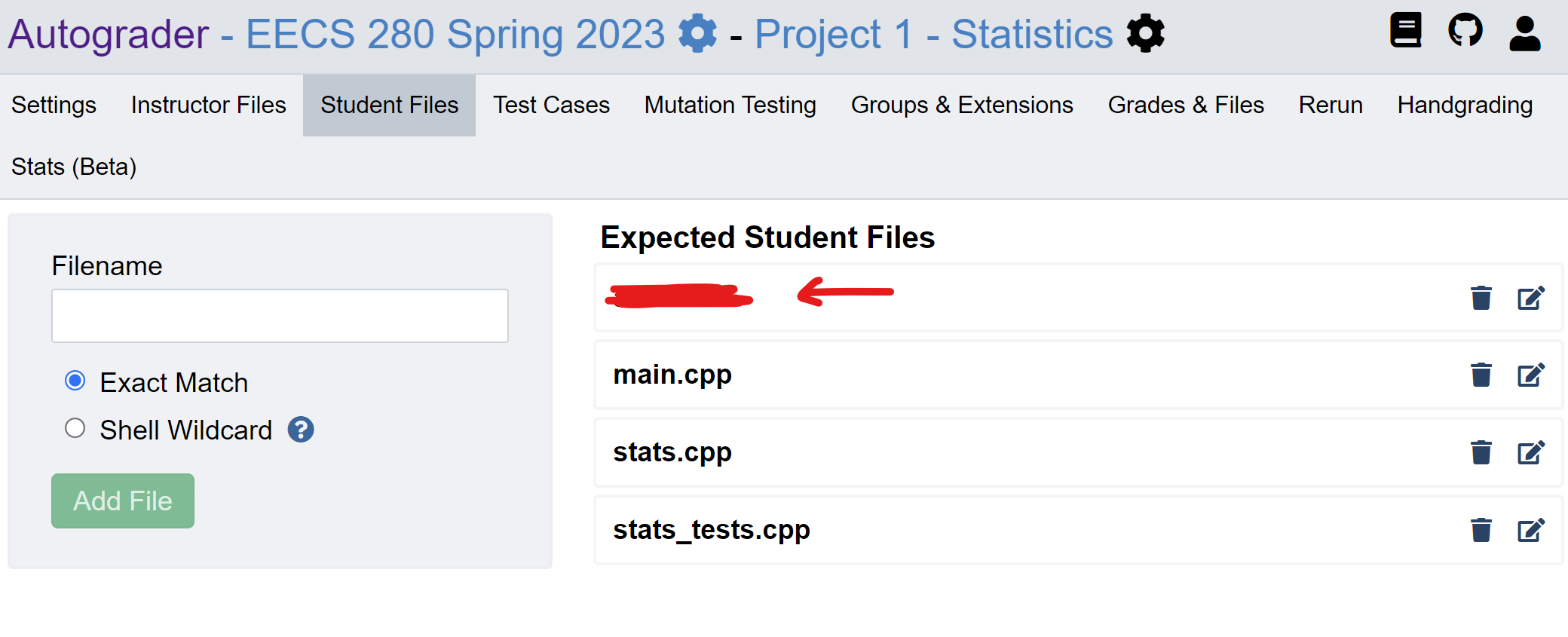 UI confusion between "Student Files" and "Student Lookup" · Issue #46 · eecs-autograder ...