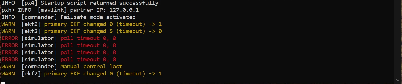 AirSim crashes with two drones controlled via PX4 SITL (w/ QGroundControl) and Python client ...