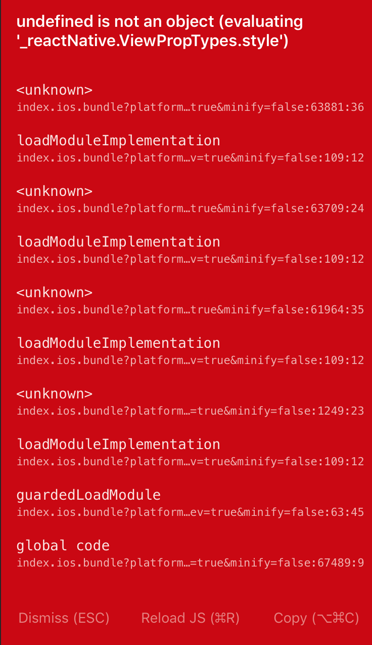 Error Undefined Is Not An Object · Issue 178 · Jsdfreact Native