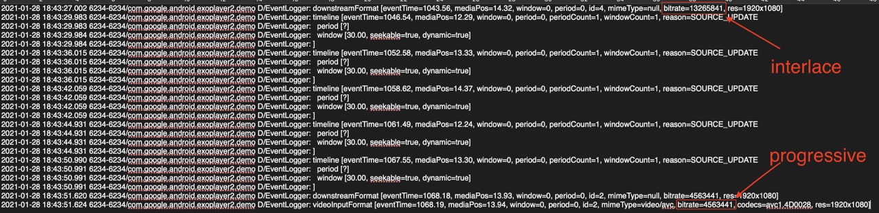 HLS Live Stream: artifacts of playback after adaptive track selection · Issue #8526 · google ...