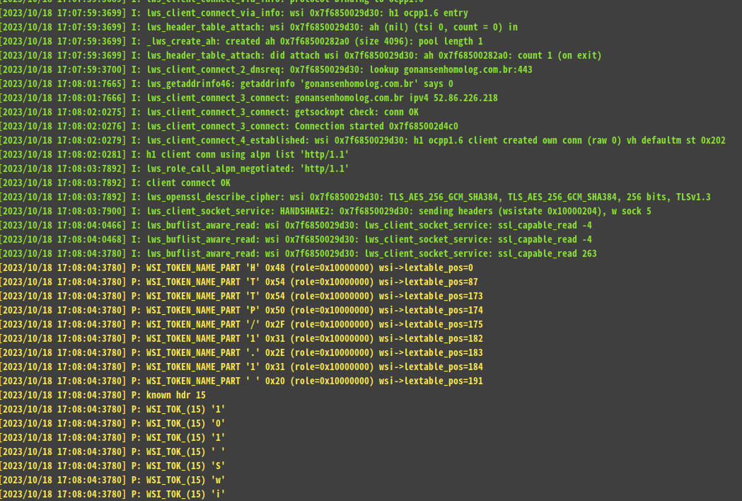 The Client Work Properly In Ubuntu System But Do Not Work Properly In Linux Embedded System