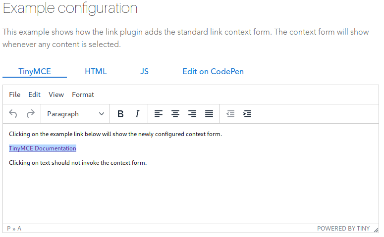 Problem with page ui-components/contextform.md · Issue #1317 · tinymce/tinymce-docs · GitHub
