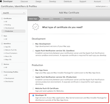 Correct way to Code Signing on macOS · Issue #1046 · electron-userland/electron-builder · GitHub