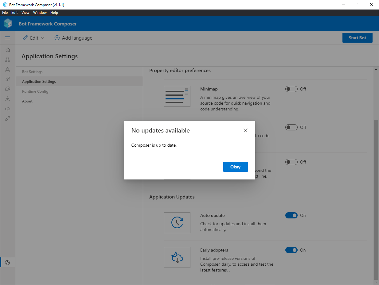 Helpcheck For Updates Should Give Some Indication When Clicked · Issue 4099 · Microsoft 