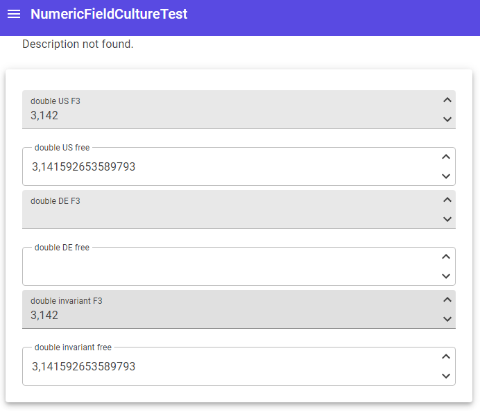 MudNumericField - UI Culture Decimal Seperator only partly taken into account · Issue #1632 ...